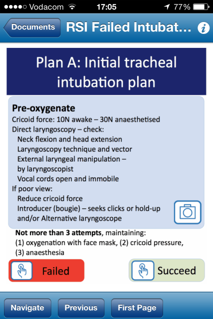 Difficult Airway Society Algorithm App | OpenAirway